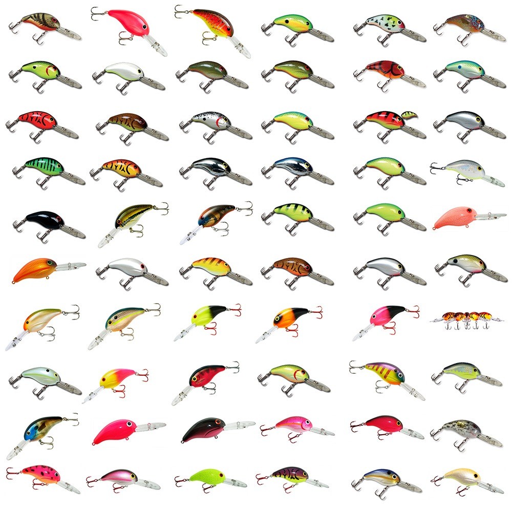 Parrot Orange Fishing Lure Bandit Lures Crankbait Series 300 - Parrot ...